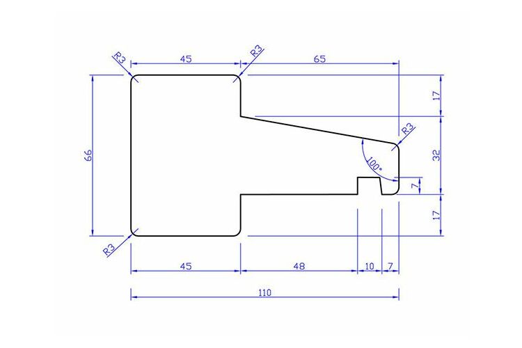 Kozijnprofiel D Tussendorpel Meranti/Tauari Hardhout Geprofileerd ...